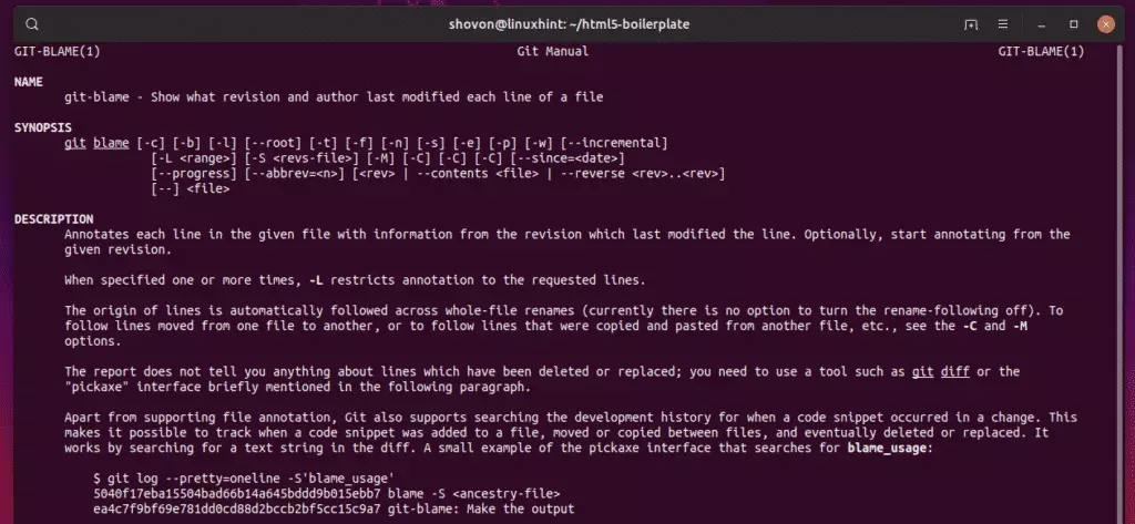 Hoe om git blame te gebruik 8407_19