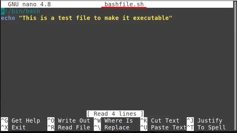 Hvordan lage en fil kjørbar i Linux 8414_2