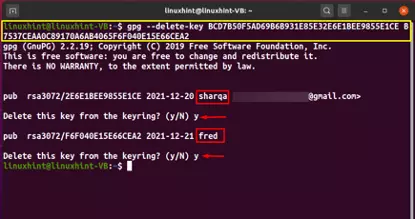 Linux တွင် GPG ကီးများကို ဖျက်နည်း 8417_28