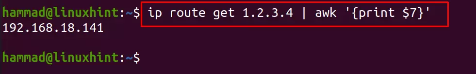 Kuidas Linuxis IP-aadressi leida 8419_12