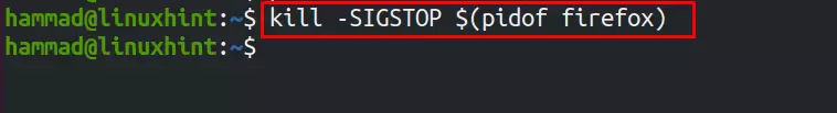 Linux හි sigstop සංඥාව භාවිතයෙන් ක්‍රියාවලිය නවත්වන්නේ කෙසේද? 8425_4