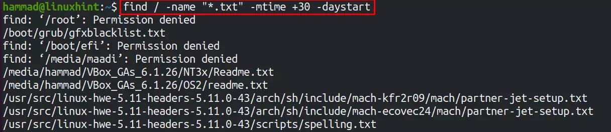 Các ví dụ hữu ích nhất về lệnh find trong Linux 8431_6