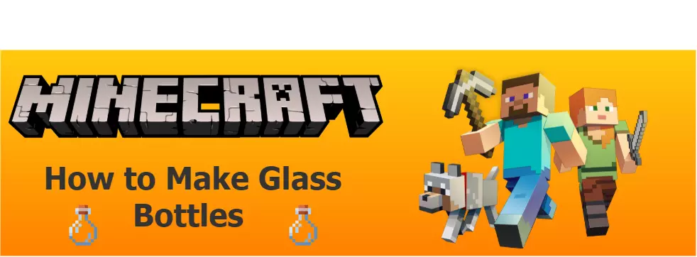 Како да направите стаклено шише во Minecraft 8439_1