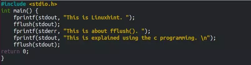 Com utilitzar la funció fflush a la programació C 8489_4