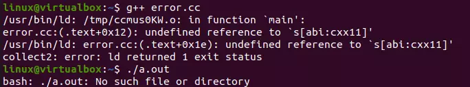 GALAT: Simbol Eksternal C++ yang Belum Terselesaikan 8503_13