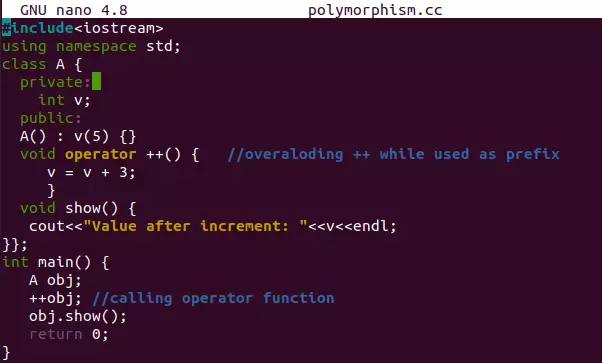 C++ の例におけるポリモーフィズム 8505_5