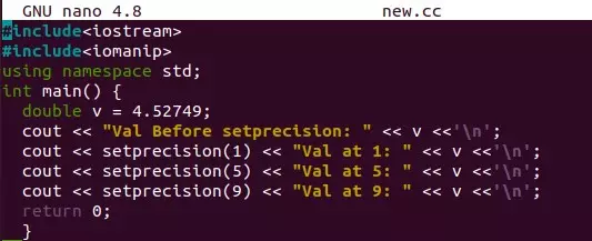 Hoe kinne jo Setprecision brûke yn C ++ 8508_4