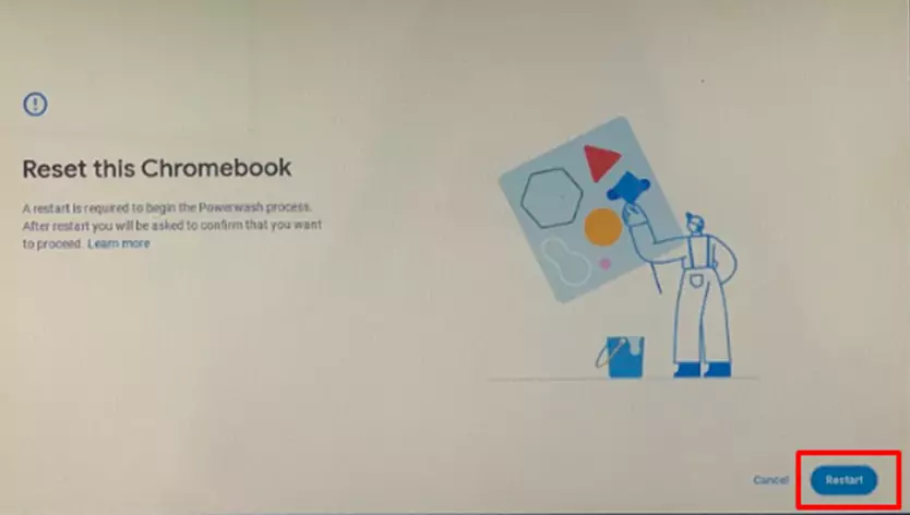 Så här startar du om Chromebook Laptop 850_3