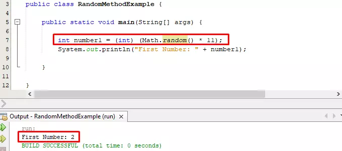 Wie verwende ich die Math.random()-Methode in Java? 8557_2