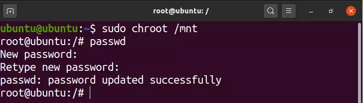 Bagaimana Cara Mengatur Ulang Kata Sandi Root yang Terlupakan di Ubuntu? 8585_14