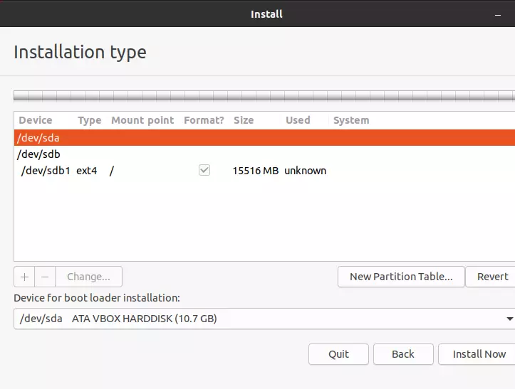 Cum instalez un Ubuntu întreg pe o unitate flash USB? 8586_9