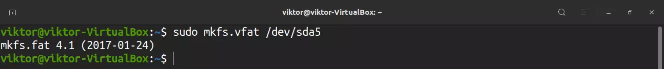 Yadda ake tsara Drive a Linux 8587_11