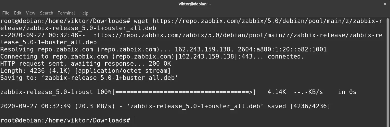 Kumaha Pasang Zabbix di Debian 8590_15