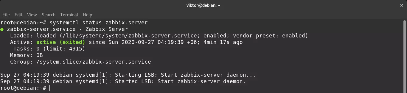 วิธีการติดตั้ง Zabbix ใน Debian 8590_29