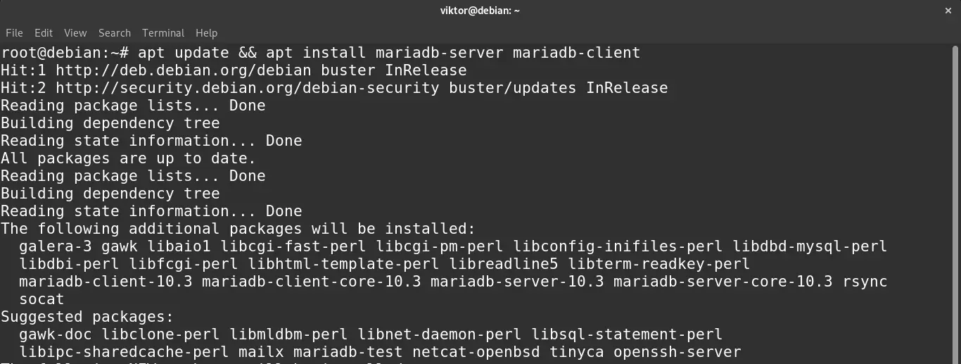 Kuidas installida Zabbix Debiani 8590_3