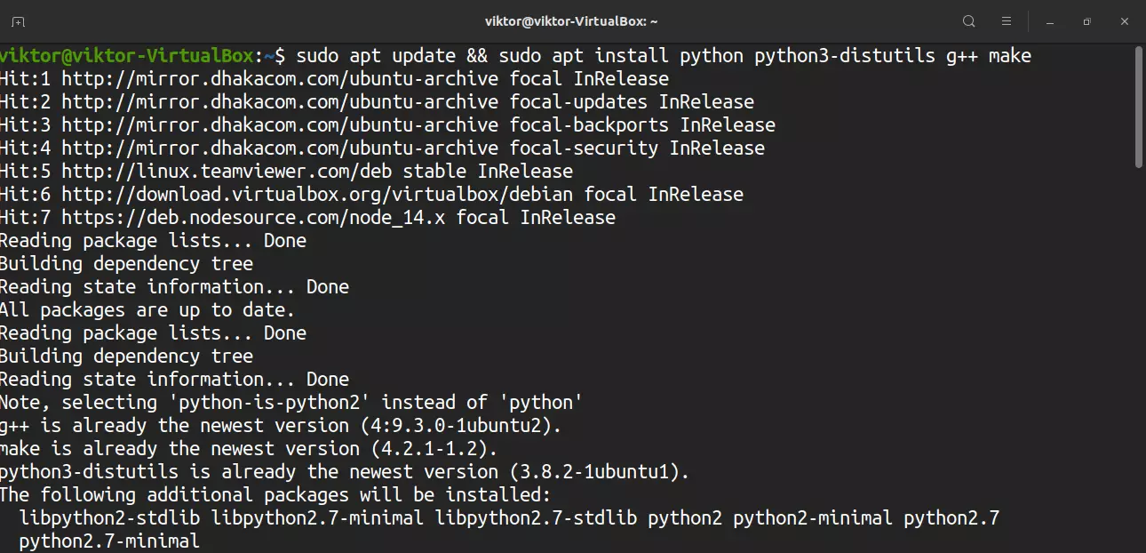 I-install ug Gamita ang Node.js sa Ubuntu 20.04 8593_17