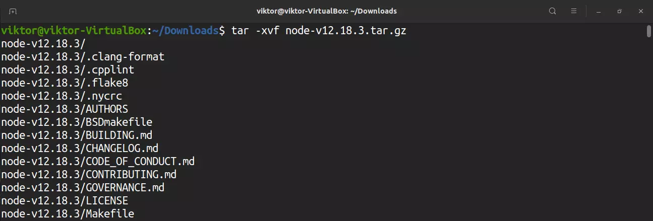 I-install ug Gamita ang Node.js sa Ubuntu 20.04 8593_20