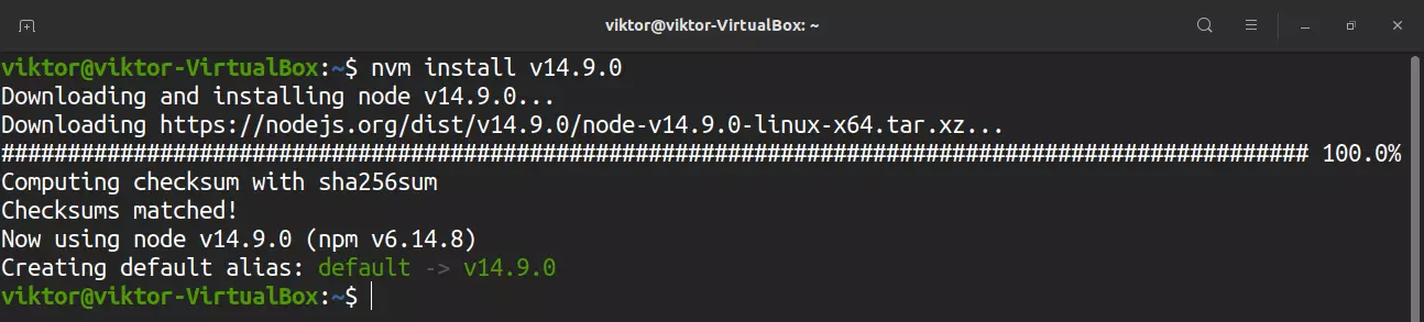 Instal dan Gunakan Node.js di Ubuntu 20.04 8593_9