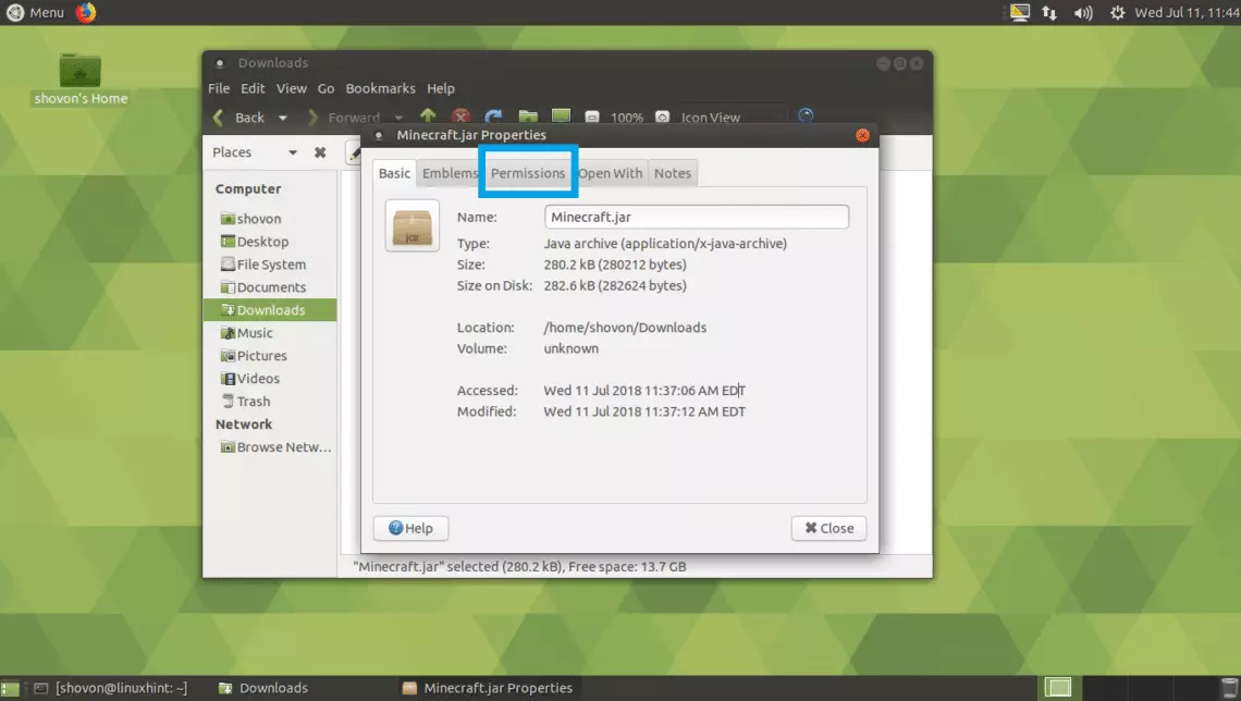 Nola instalatu Minecraft jokoa Ubuntu 18.04 LTS-n 8617_12