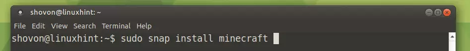 Как установить игру Minecraft на Ubuntu 18.04 LTS 8617_23
