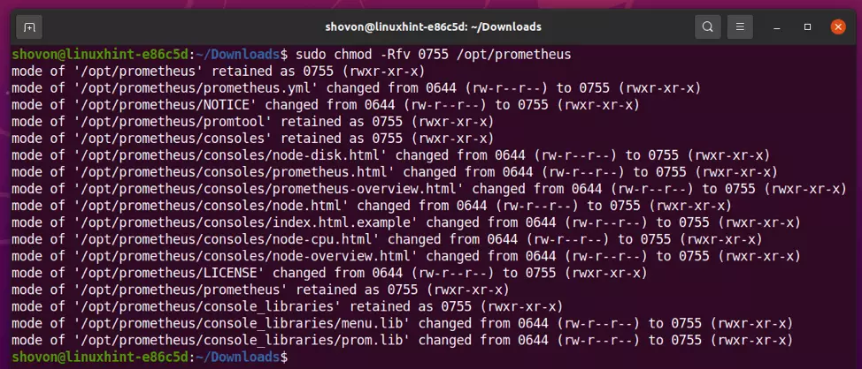 Hoe kinne jo Prometheus ynstalleare op Ubuntu 20.04 LTS? 8621_12