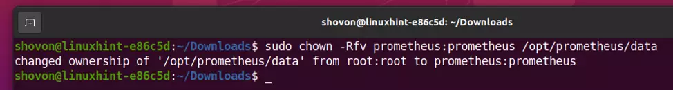 Prometeyni Ubuntu 20.04 LTS-ga qanday o'rnatish mumkin? 8621_19