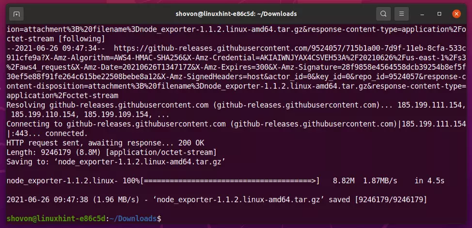 Hoe kinne jo Prometheus ynstalleare op Ubuntu 20.04 LTS? 8621_32