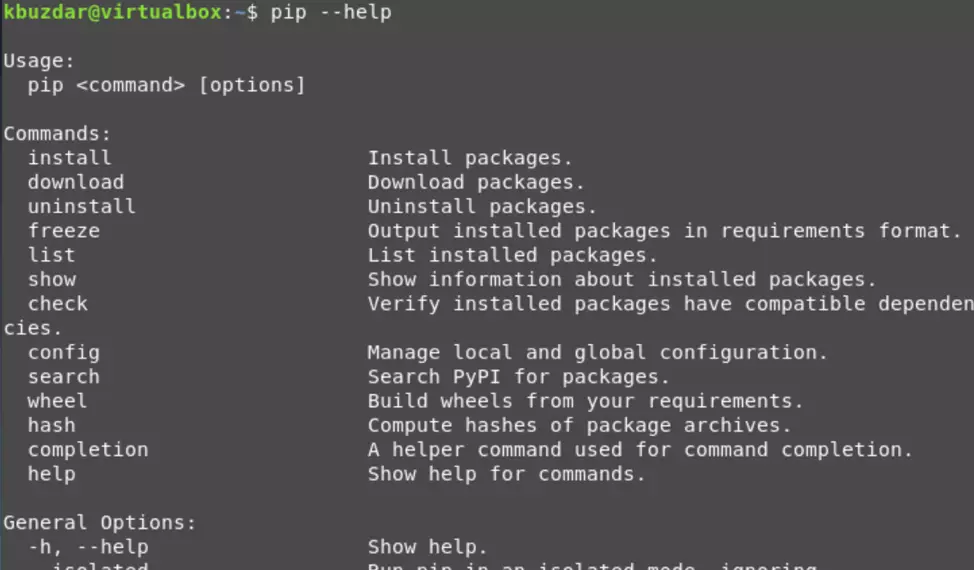 Εγκαταστήστε το Python PIP Debian 10 8624_11