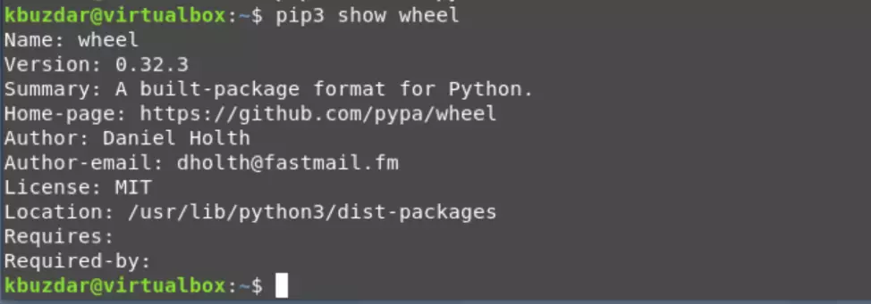 قم بتثبيت Python PIP Debian 10 8624_9
