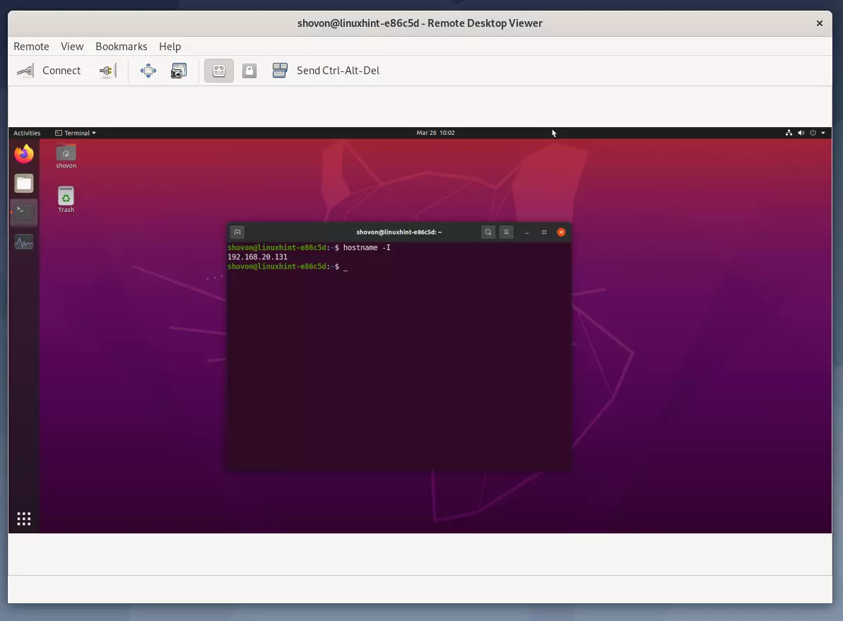 Como habilitar o compartilhamento de tela no Ubuntu 20.04 LTS 8628_20