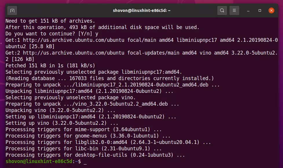 Cómo habilitar Compartir pantalla en Ubuntu 20.04 LTS 8628_5