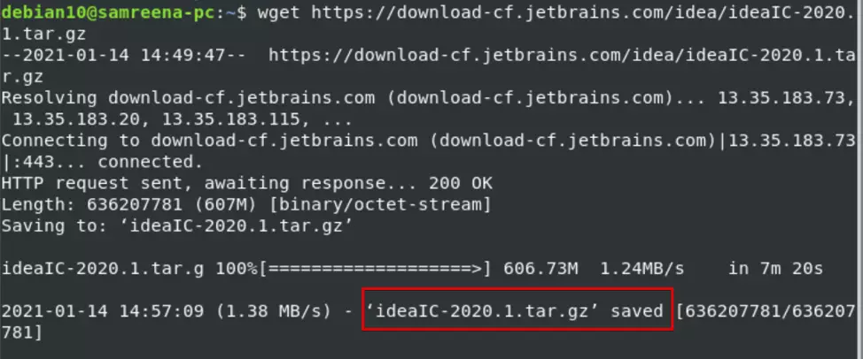 डेबियन में JetBrains IntelliJ कैसे स्थापित करें 8639_10