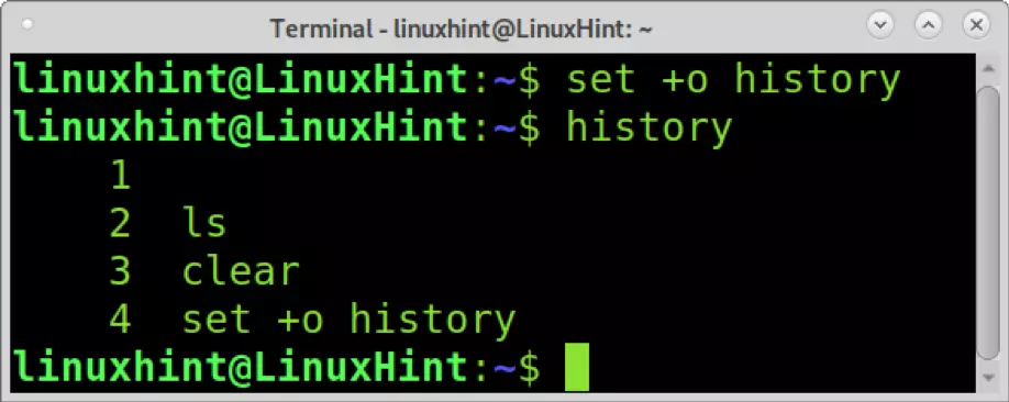 Izdzēsiet vēsturi bez pēdām operētājsistēmā Linux 8653_12