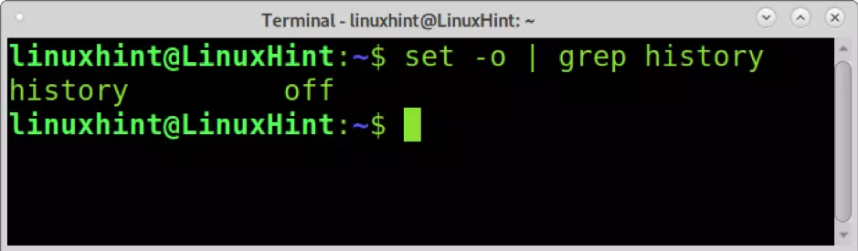 Mbusak riwayat tanpa tilak ing Linux 8653_13