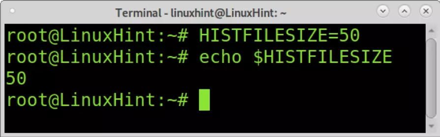 Linux'та тарыхты изсиз жок кылыңыз 8653_23