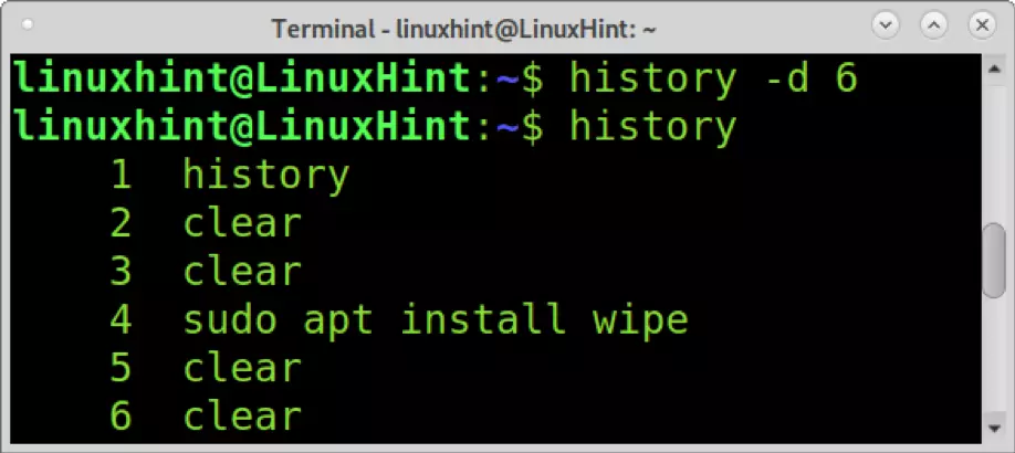 在 Linux 中不留痕迹地删除历史记录 8653_9