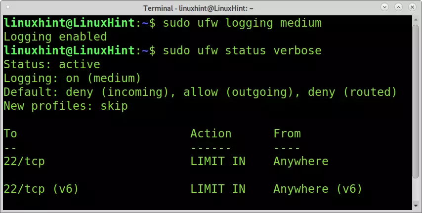 مان پنھنجي UFW لاگ کي ڪيئن چيڪ ڪريان؟ 8660_4