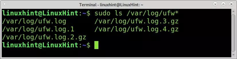 Unsaon Nako Pagsusi sa Akong UFW Log? 8660_5