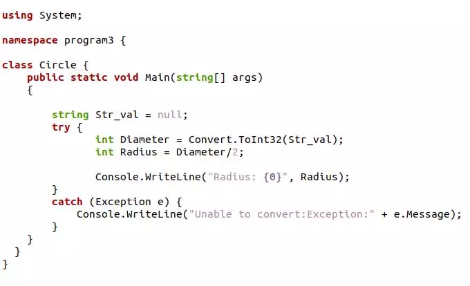 C # String เป็น int Conversion 8719_5