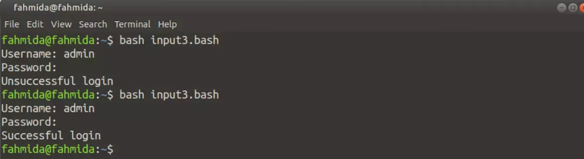 Input sa Gumagamit sa Bash Script 873_3