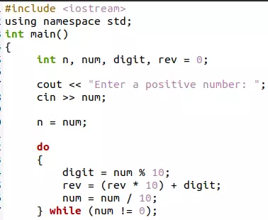 ପଲିଣ୍ଡ୍ରୋମ C ++ ଯାଞ୍ଚ କରନ୍ତୁ | 8746_4