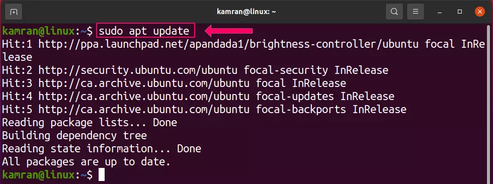 Kuidas installida töölaua hämardit Ubuntu 20.04-sse 8799_2