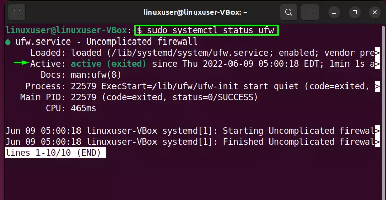 אַוואַנסירטע UFW פירעוואַלל קאַנפיגיעריישאַן אין Ubuntu 22.04 87_13