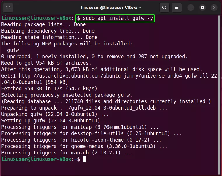 Ubuntu 22.04'te Gelişmiş UFW Güvenlik Duvarı Yapılandırması 87_14