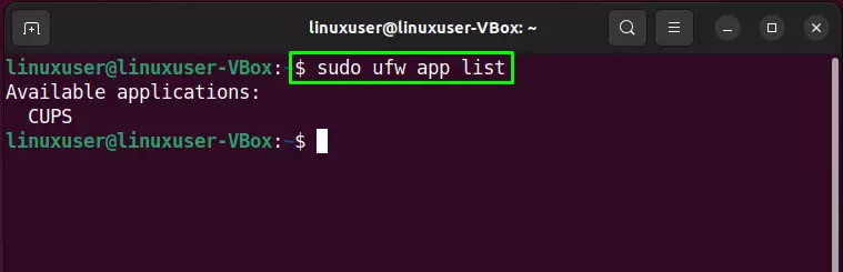 Usanidi wa hali ya juu wa UFW Firewall katika Ubuntu 22.04 87_9