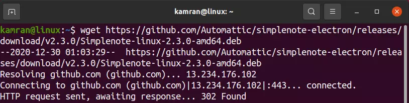 Ubuntu 20.04 پر Simplenote 2.3.0 کو کیسے انسٹال کریں۔ 8802_1