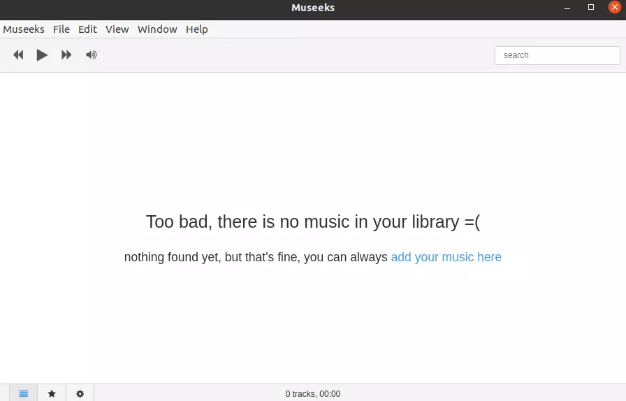 Installez Museeks sur Ubuntu 20.04 - Lecteur de musique léger et multiplateforme 8809_7