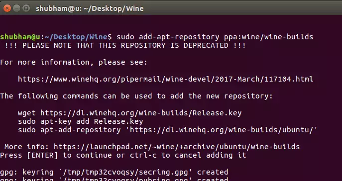 Comment installer Wine 2.6 sur Ubuntu 8825_1