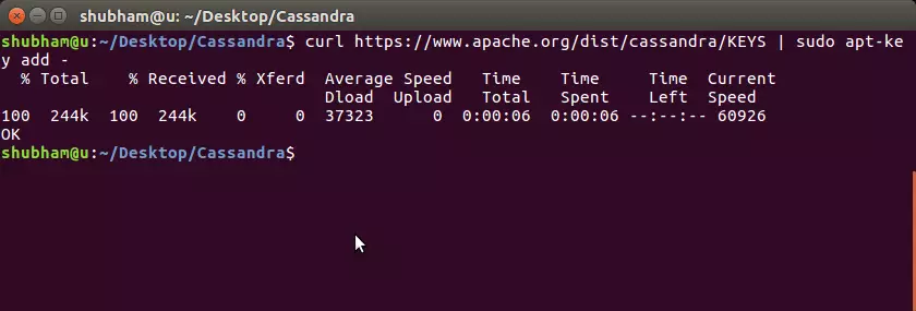 Telepítse az Apache Cassandra-t az Ubuntu-ra 8826_3