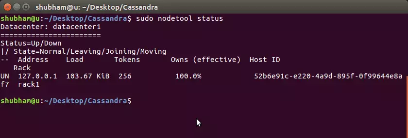 Telepítse az Apache Cassandra-t az Ubuntu-ra 8826_5